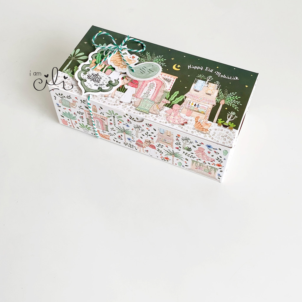 Jual (BOX 20 x 10 x 7 cm LEBARAN ) box bolu kue bogul iamcili idul ...