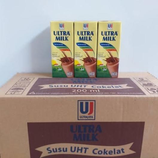 Jual Milkouit- Ultra Milk 200 Ml / Susu Ultra Coklat 200Ml 1 Dus ...