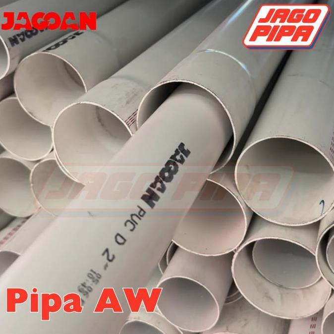 Jual Jagoan D 2-1/2 Inch Pipa PVC MOF 4 Meter Paralon Putih Pralon 2-1/ ...