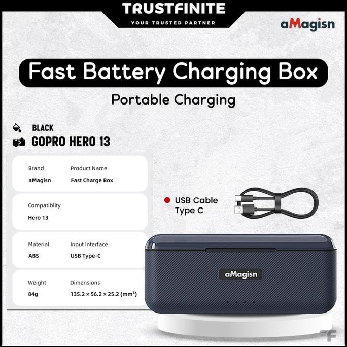 Jual HARGA DISC - aMagisn Quick Charger Box for GoPro Hero 13 / GoPro ...