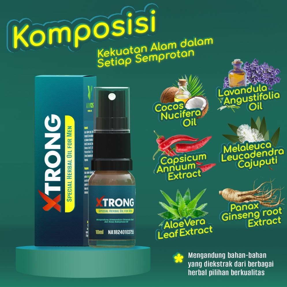 Jual XTRONG Obat Kuat Semprot Pria Tahan Lama Oles Spray Asli Herbal ...