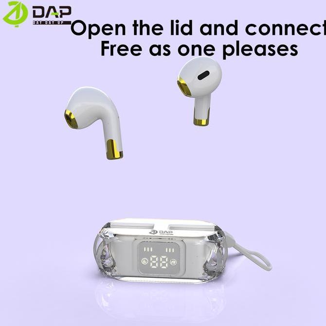 Jual DAP TWS ORI Earphone Earbuds - True Wireless Bluetooth D-T14 ...