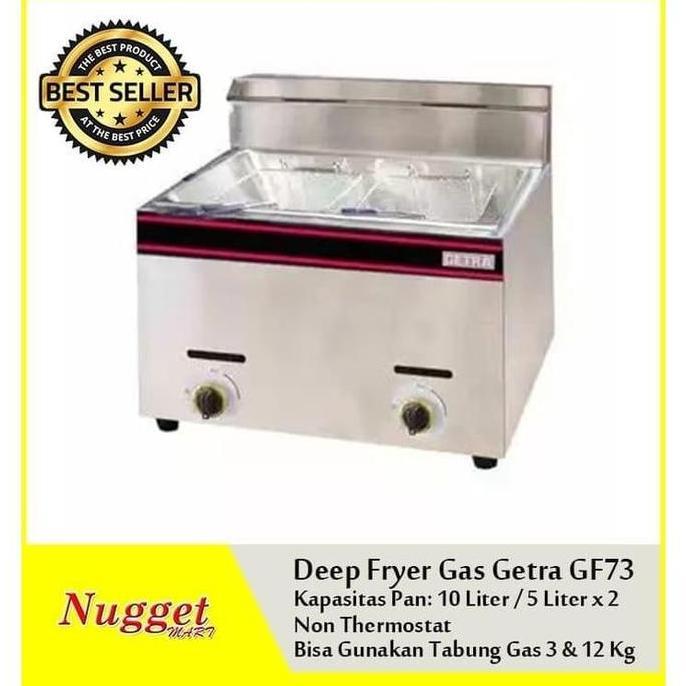 Jual GAS DEEP FRYER GETRA TYPE: GF-73 (KHUSUS DAERAH MEDAN) ORIGINAL ...