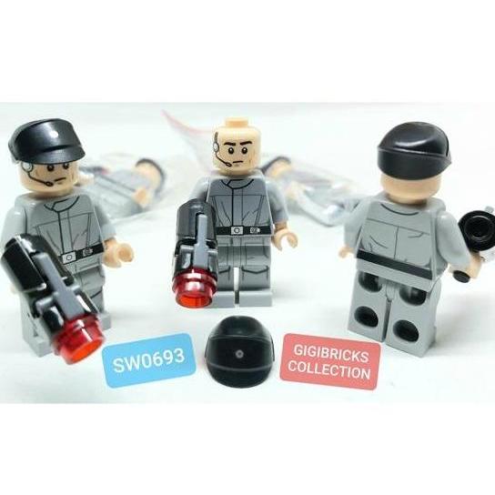 Jual Lego Star Wars Minifigures Original Sw0693 Imperial Crew - Black ...