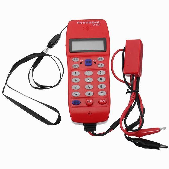 Jual Ori NF-866 Phone Line Cable Tester with Display Screen Tele ...