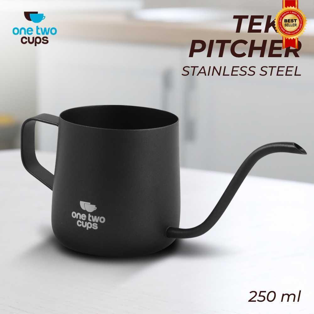 Jual One Two Cups Teko Kopi Leher Angsa Gooseneck Pour Over Drip Kettle ...