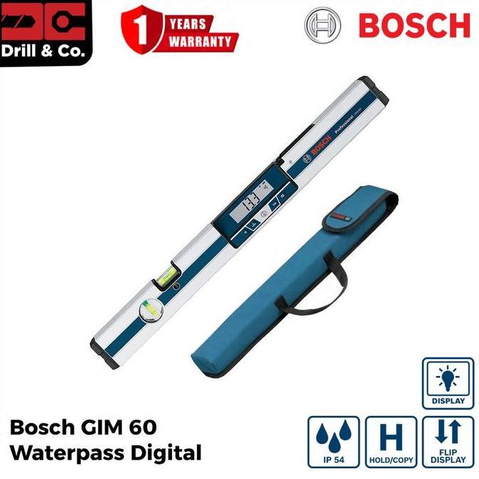 Jual BOSCH GIM 60 WATERPASS / INCLINOMETER / PENGUKUR KEMIRINGAN ...