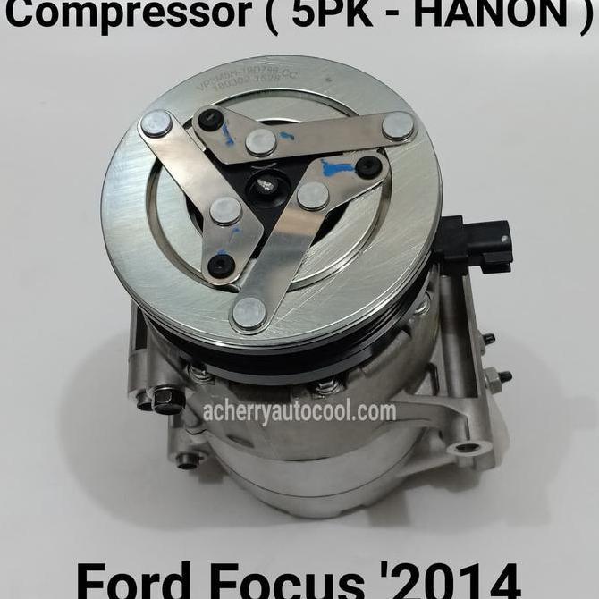 Jual Compressor Kompresor AC Mobil Ford Focus 2014 5PK Hanon Korea ...