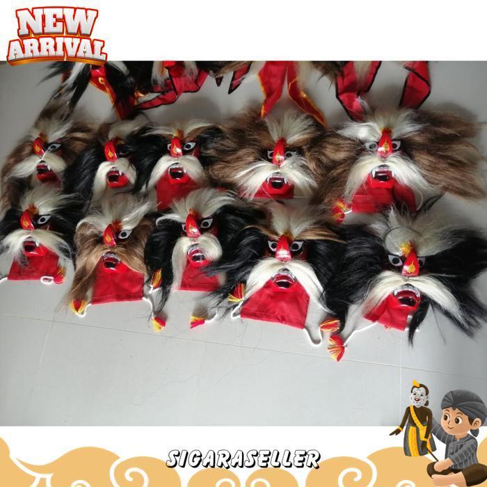 Jual Topeng Ganong Sintetis / Ganong / Bujang Ganong / Reog / Reyog ...