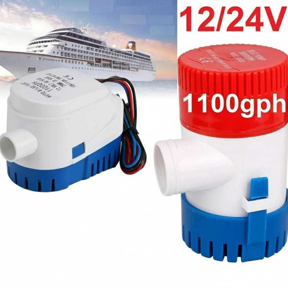 Jual Pompa Air Celup Bilge Pump 1100GPH CH8028 DC 12V 24V Submersible ...