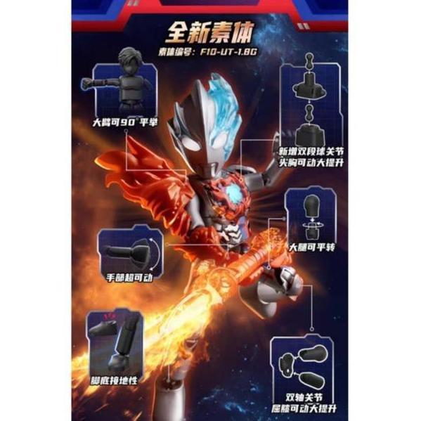 Jual BLOKEES Figure Blind Box Ultraman Version 12 Blazar's Starlight ...