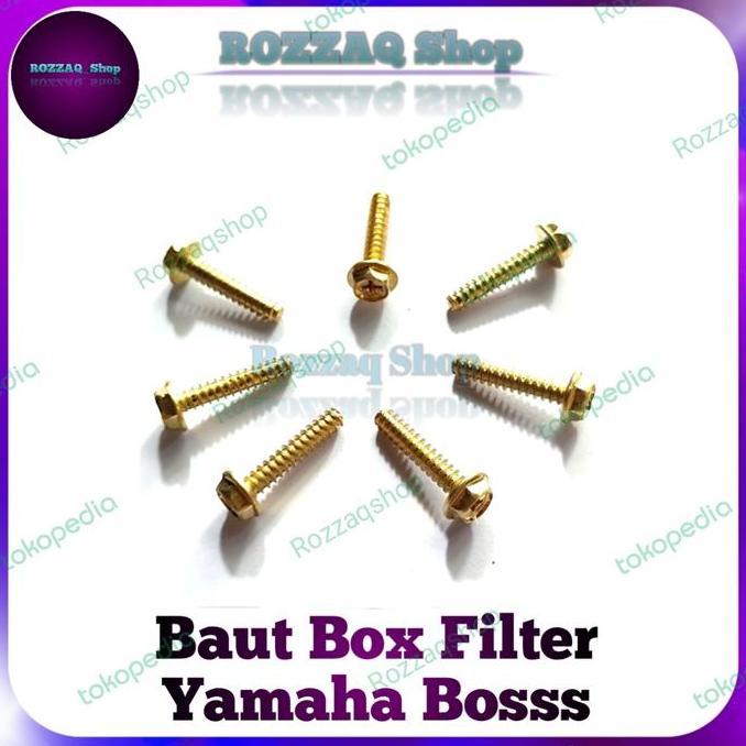 Jual Baut Kuning Baut Box Filter Udara Yamaha Baut Box Filter Yamaha ...