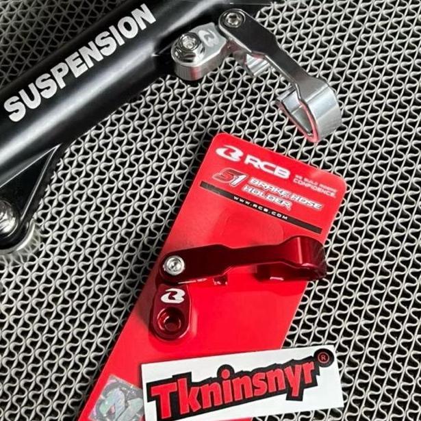 Jual Bracket Selang Rem Depan Rcb Alumunium Cnc Original Universal ...