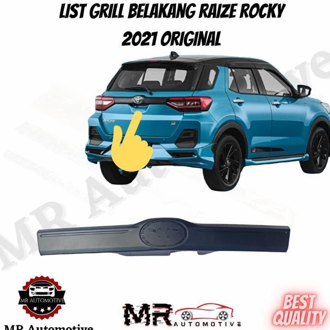 Jual LIST GRILL BELAKANG RAIZE ROCKY 2021 | Shopee Indonesia