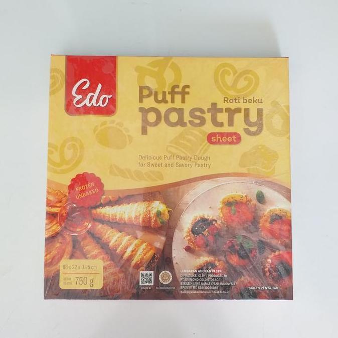 Jual Edo Puff Pastry Sheet 750 Gram | Shopee Indonesia