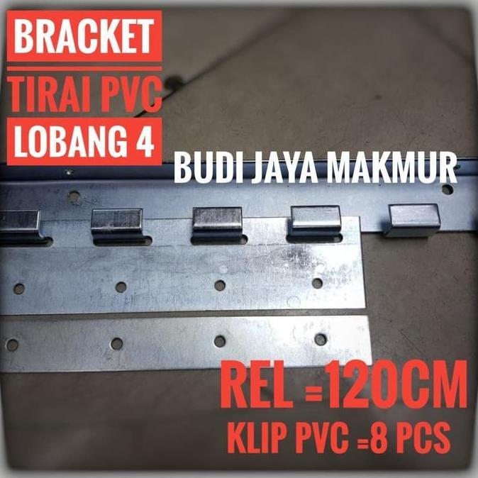 Jual Hanger Bracket Tirai Pvc 120cm | Shopee Indonesia