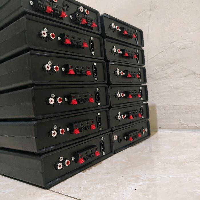 Jual Power Amplifier Mini Model Built Up Sudah Smps Dan Gratis Colokan ...
