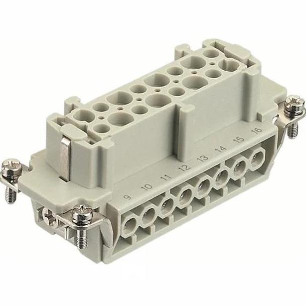 Jual Promo Connector Harting 16 pin, Female Insert Screw - 09 33 016 ...