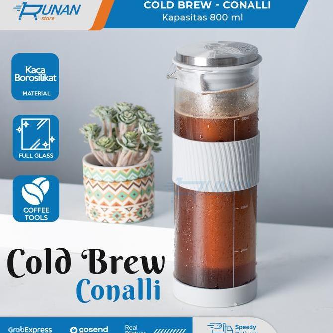 Jual Botol Cold Brew Portable Conalli 800ml Tea Infuser Botol Teh Es ...