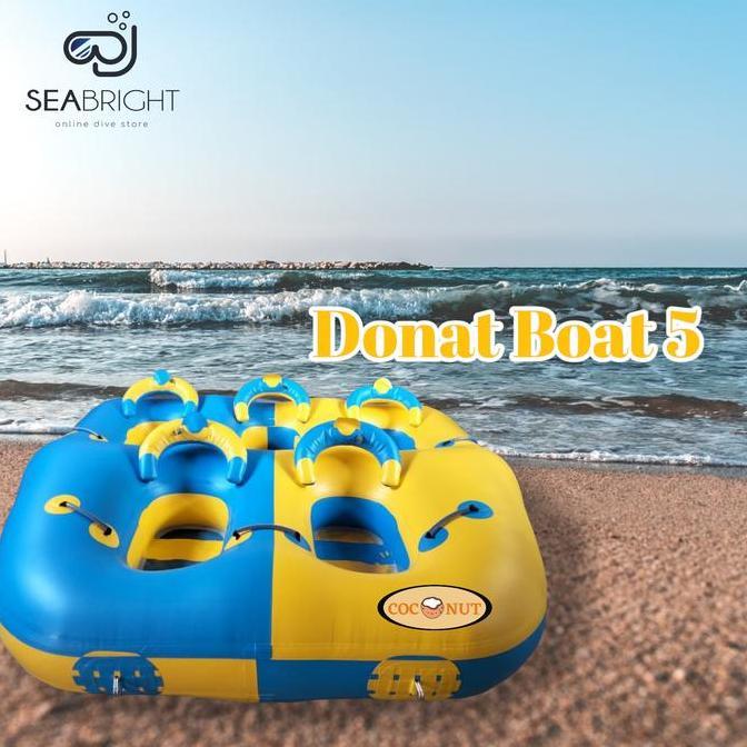 Jual Wahana Air Perahu Karet Donat Boat Promo Premium | Shopee Indonesia
