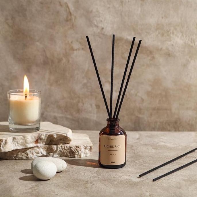 Jual Reed Diffuser Aromaterapi Estetik Tahan Lama | Pewangi Ruangan ...