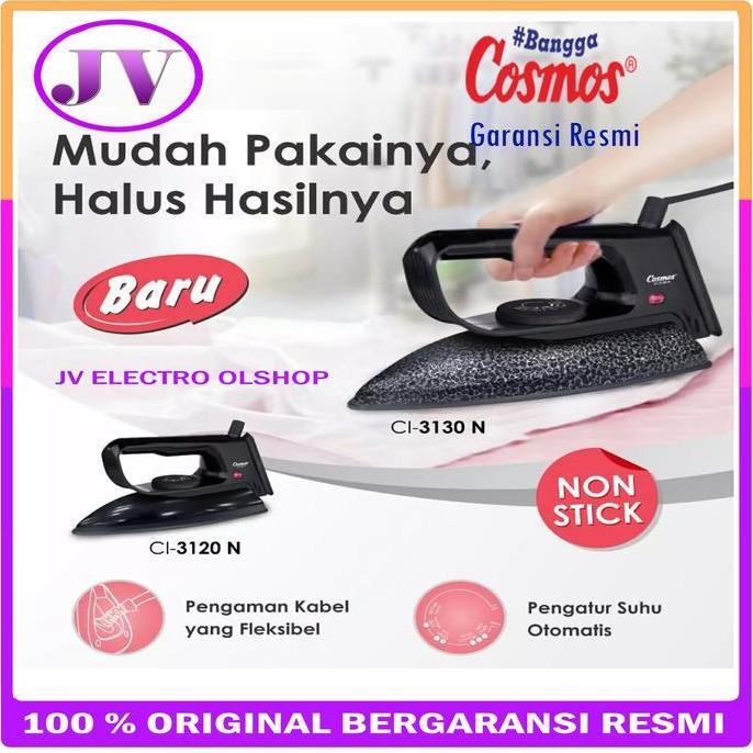 Jual Setrika Cosmos CI 3120 N / Cosmos Setrika Anti Lengket - Non Stick ...