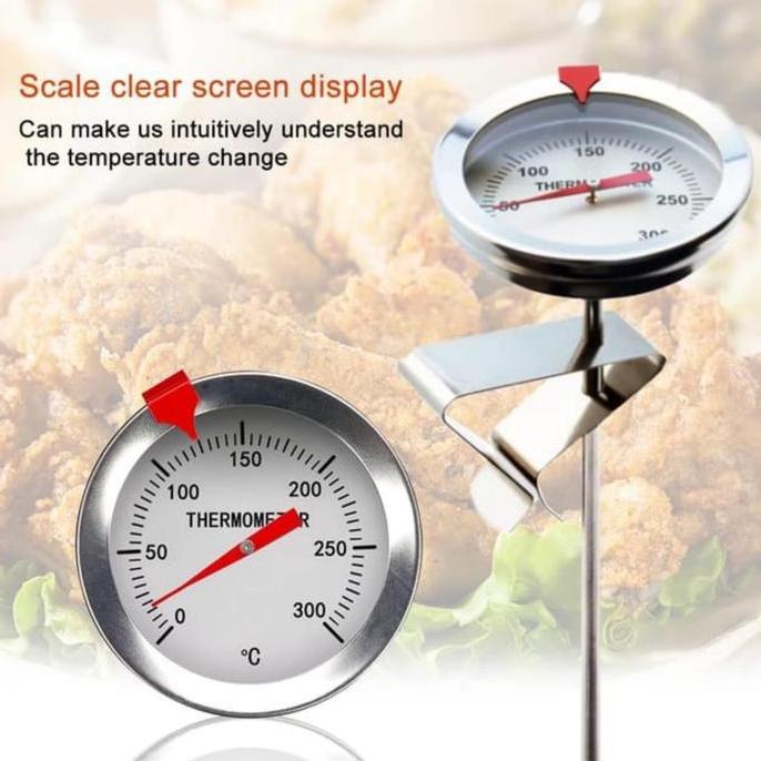 Jual discount termometer minyak goreng panjang/termometer masak ...