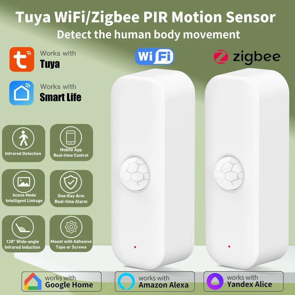 Jual Tuya Zigbee Wifi Smart Human Body Sensors PIR Motion Sensor ...