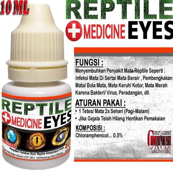 Jual REPTILE MEDICINE EYES OBAT SAKIT MATA HEWAN REPTILE MATA MERAH ...