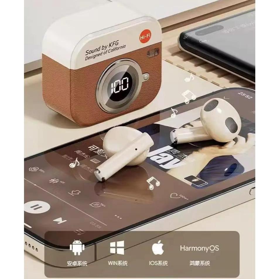 Jual DISCOUNT Q86 TWS BLUETOOTH KAMERA EARPHONE MINI DESAIN UNIK HIFI ...