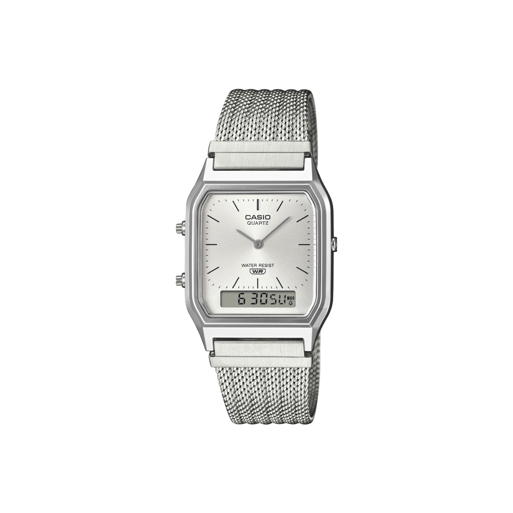 Jual Casio Jam Tangan Pria dengan format Analog Digital AQ-230EM-7ADF ...