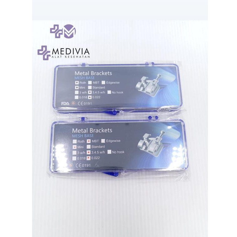Jual GUBER MESH BASED MINI BRACES BRACKET BEHEL FDA CE MADE IN USA ...