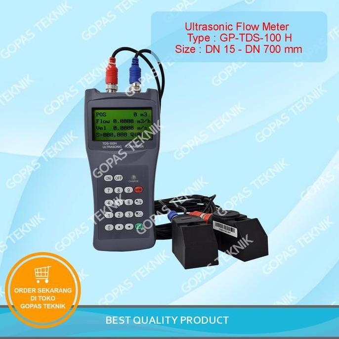 Jual Ultrasonic Flow Meter TDS-100H DN15-700 mm | Shopee Indonesia