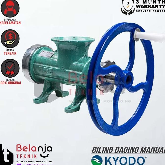 Jual JINICHI- KYODO Giling Daging Manual No 32 Gilingan Pully Meat ...