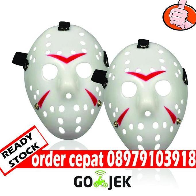 Jual TOPENG JASON TOPENG HOCKEY TOPENG KENJO TOPENG PUTIH TOPENG HORROR ...