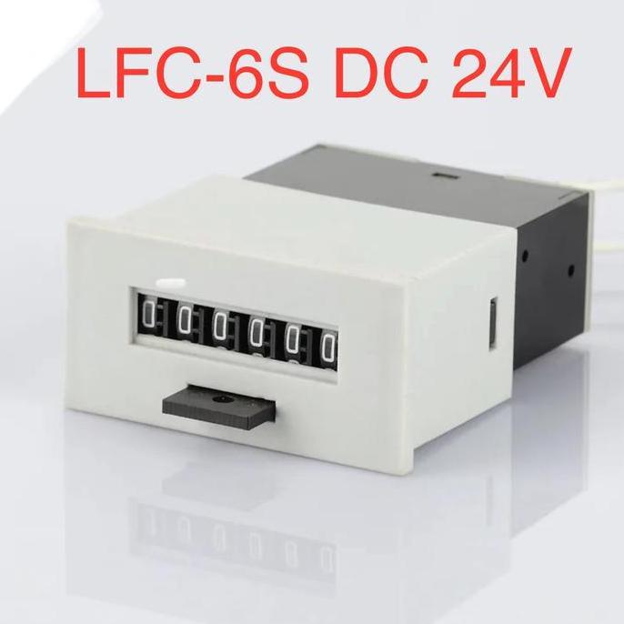 Jual KEZOUKAKU- Counter LFC-6S DC 24V 6 Digit Meter with Zero Clear ...