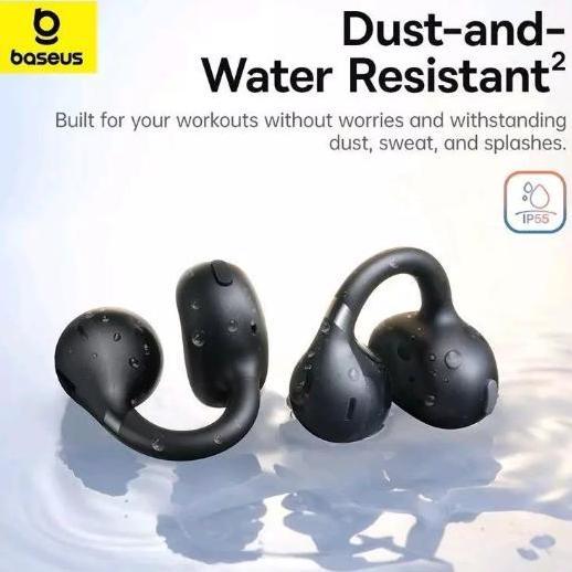 Jual Baseus Bass BC1 Open-Ear True Wireless Earbuds Clip On Wearable ...