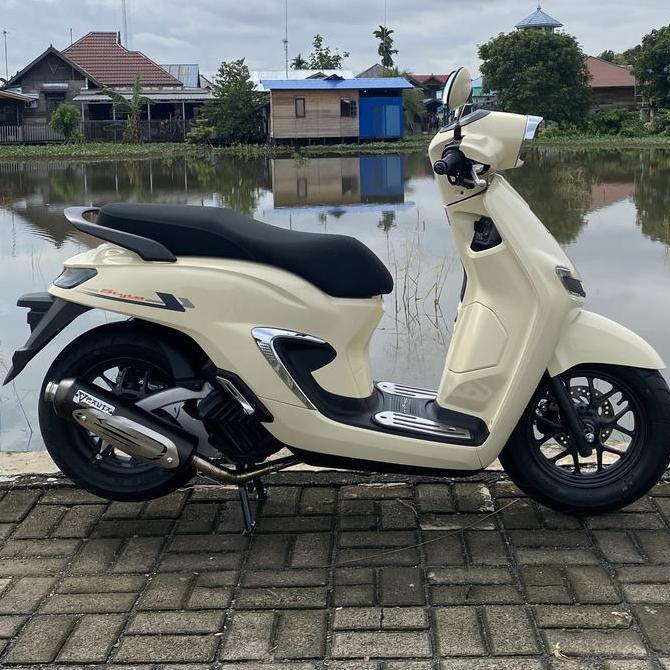 Jual Knalpot Standar Racing Fullsystem Stylo 160 Bass Adem Tipe X-Doom ...