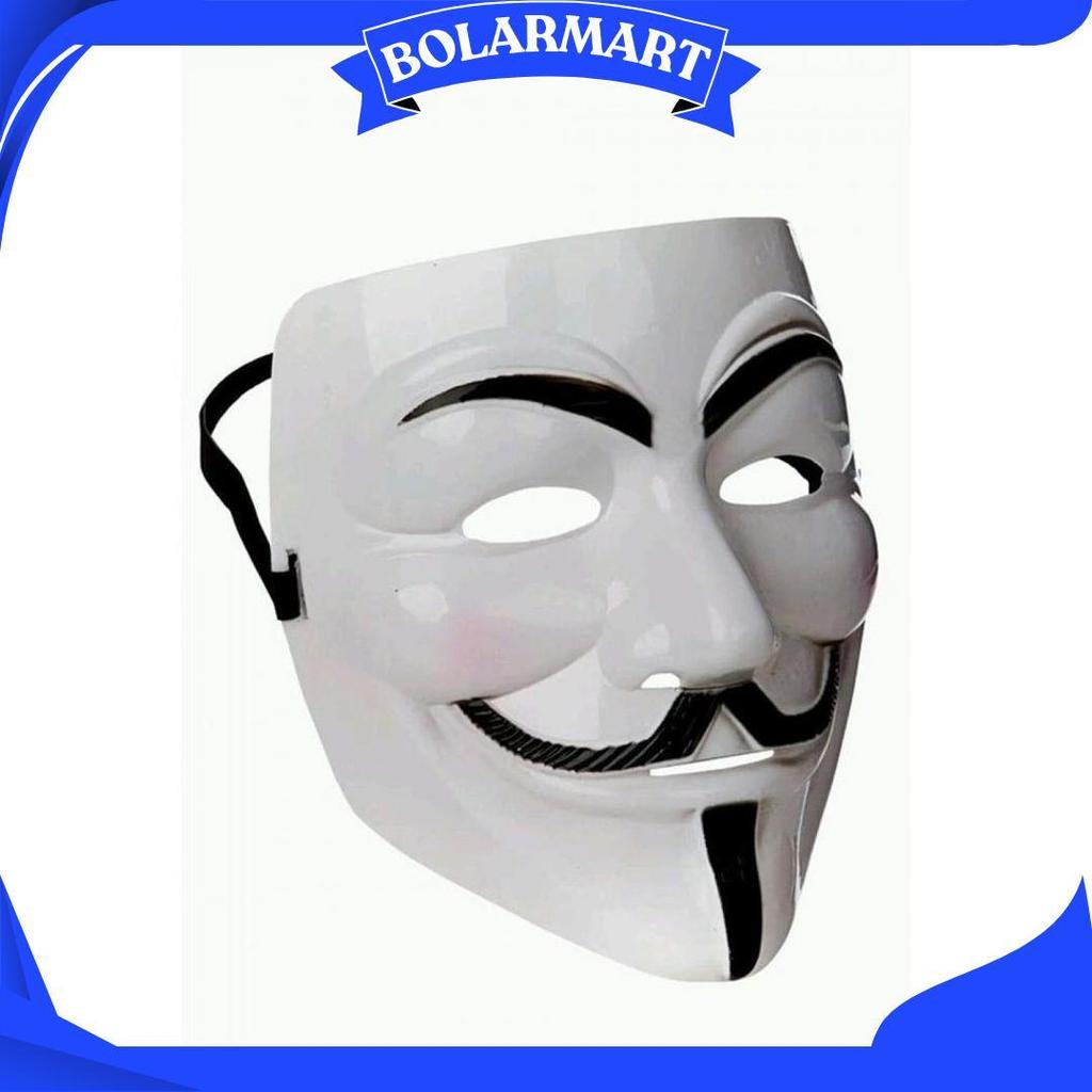 Jual Topeng Lucu Acara Halloween Hacker Scream Anonymous Monyet Video ...