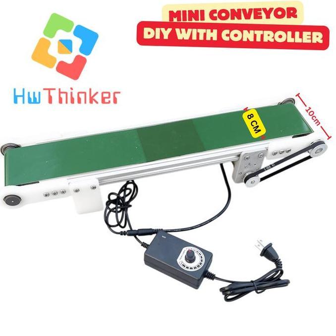 Jual Konveyor Diy Mini Belt Conveyor Belt Pp Dengan Pwm Speed Control ...