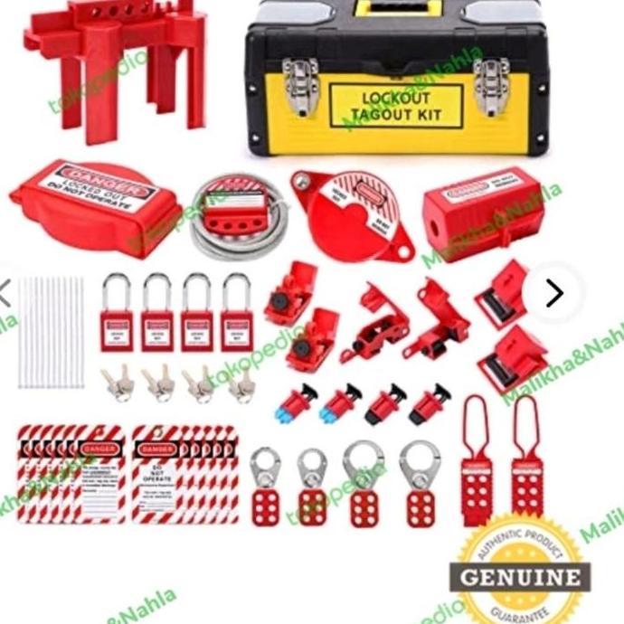 Jual PYON Lockout Tagout -Lock Out Tag Out Kit Safety | Shopee Indonesia