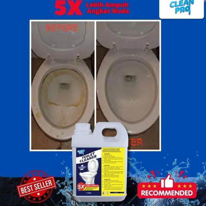 Jual CLEANPRO TOILET CLEANER PEMBERSIH NODA KERAK Lantai Keramik Kamar ...