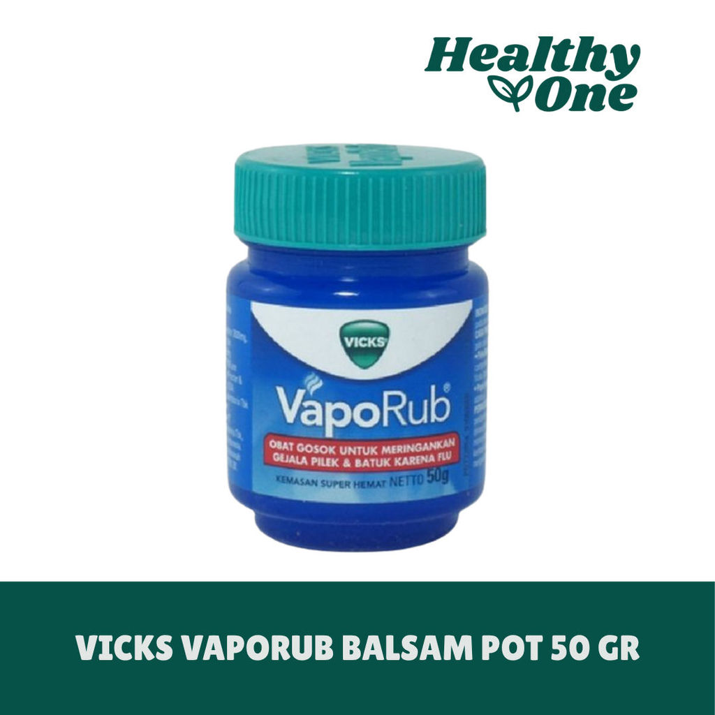 Jual VICKS VAPORUB BALSAM POT 50GR | Shopee Indonesia