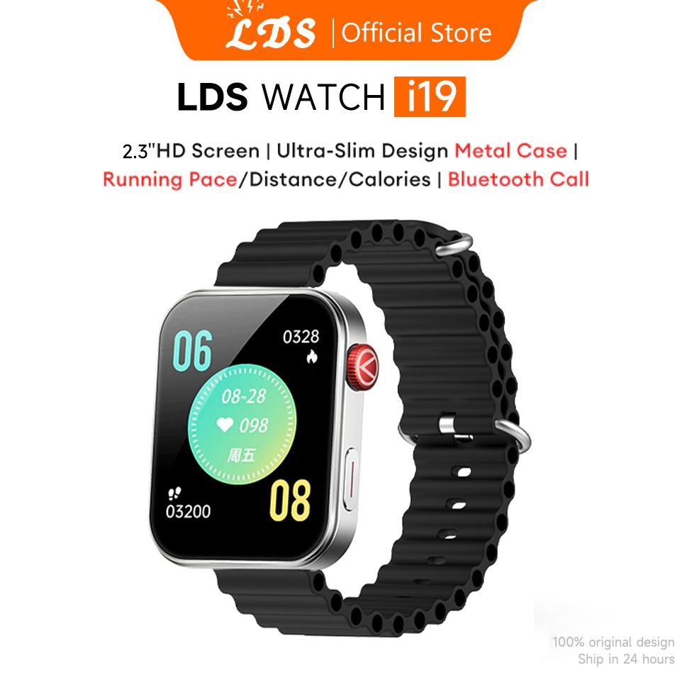 Jual LDS I19 Smartwatch Original Metal Case Running Pace Bluetooth Call ...