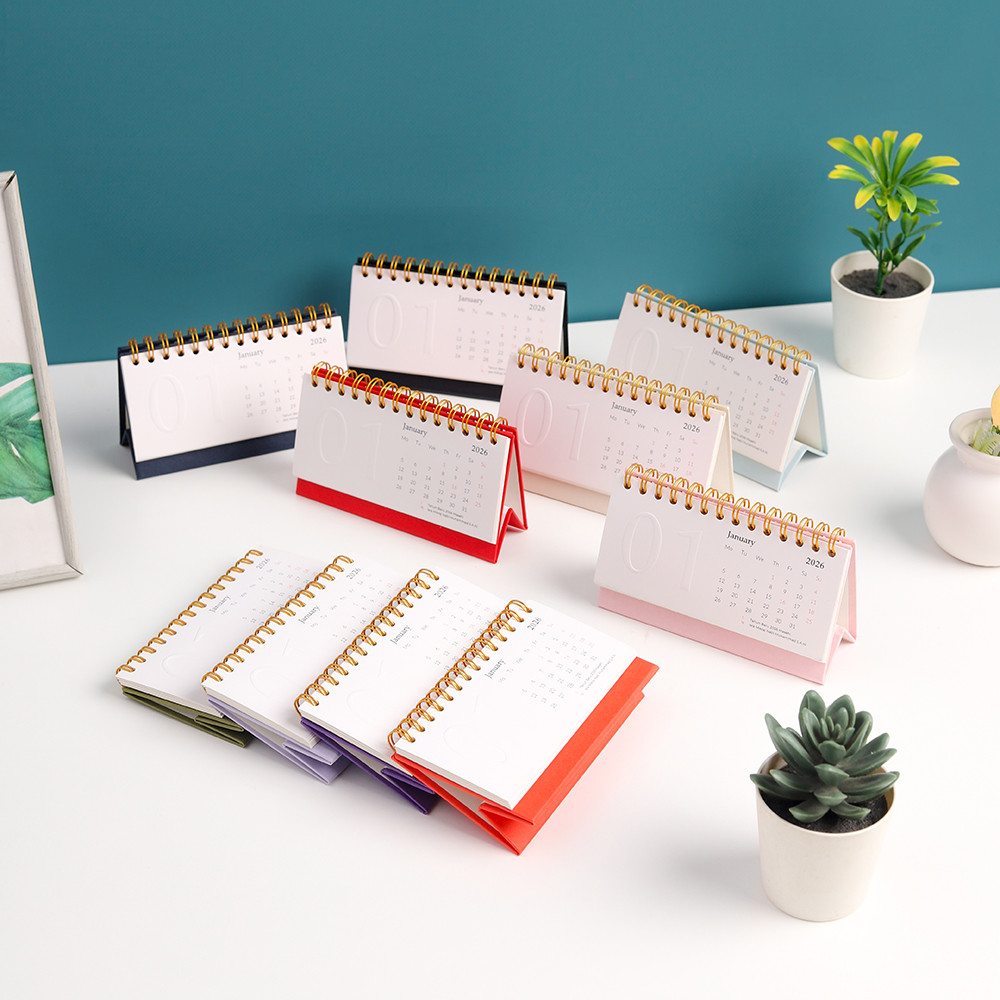 Jual Bukuqu Calendar Emboss Mini 2026 - Uk 6x12.5 cm - Kalender Meja ...