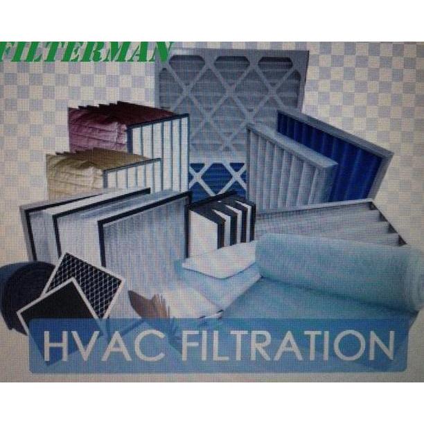 Jual TERBARU - Saringan Udara AHU FCU HVAC EU4 MERV 8 BLUE Air Pre ...