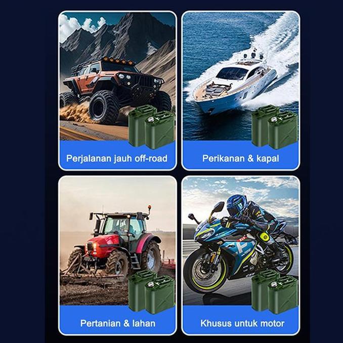 Jual JERRYCAN Jerigen Besi Jerrycan Bensin Solar 10/20/30 Liter Tangki ...