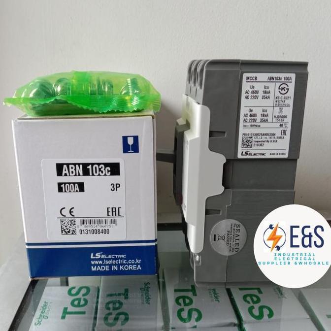 Jual Murah MCCB LS ABN-103C 3P 20A 30A 40A 50A 60A 75A 100A / ABN103C ...