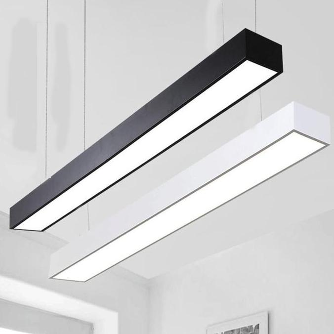Jual Kap Lampu Gantung Office Tl Linear T8 Led 18 Watt Downlight Plafon ...