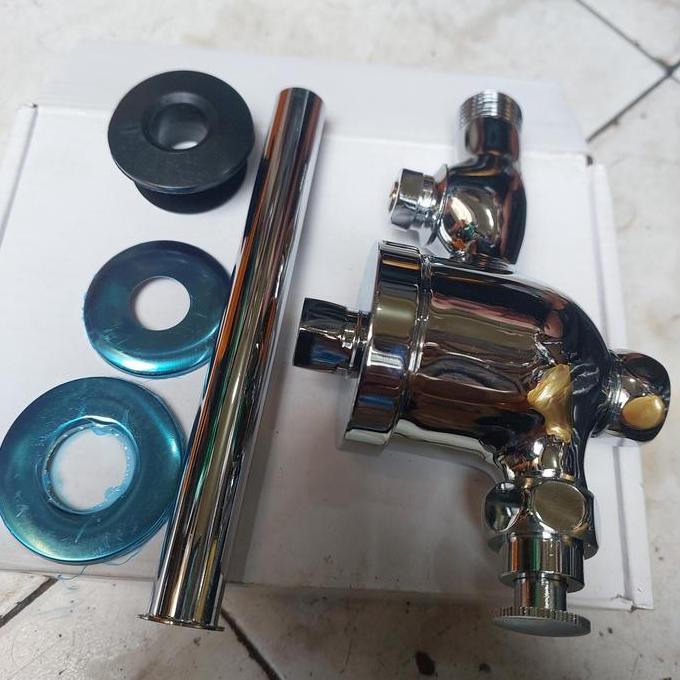 Jual Promo Push Kran Urinoir model toto | Push Urinal Kuningan Chroome ...